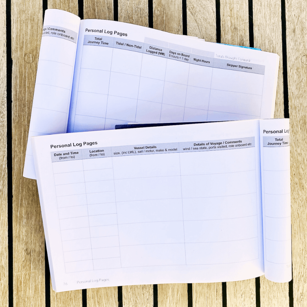 Personal Log Book - Families Afloat