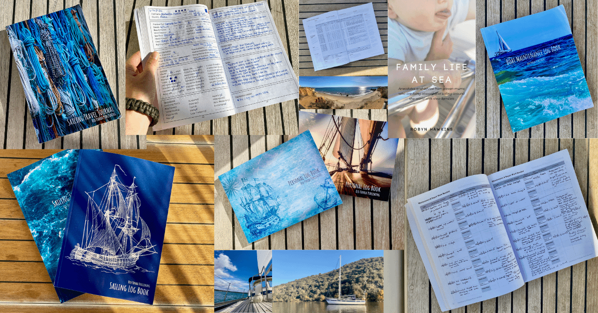 Sailing Log Books: Four Essential Books to have Onboard